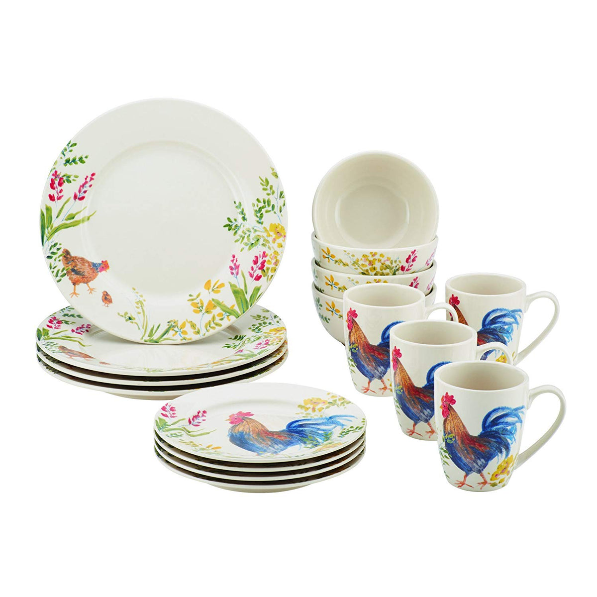 Rooster Dinnerware Set – Final Touch Deco