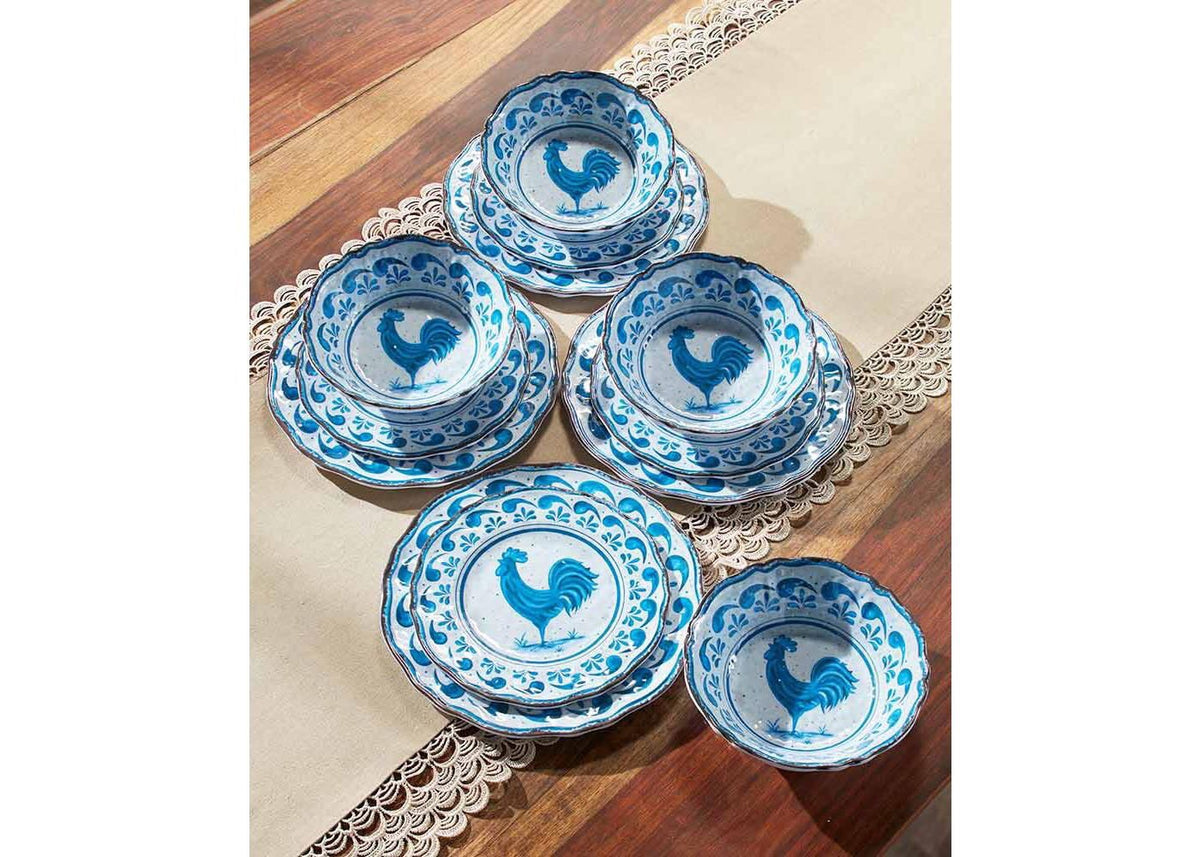 Rooster Melamine Dinnerware Set – Final Touch Deco